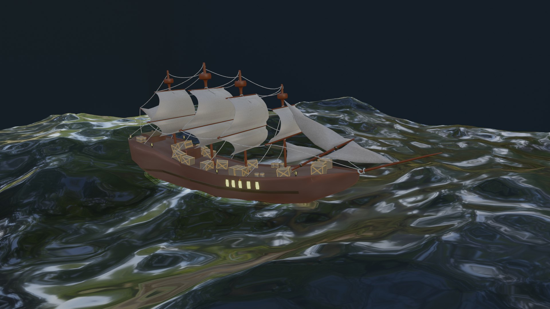 3D Ship - TurboSquid 2118574