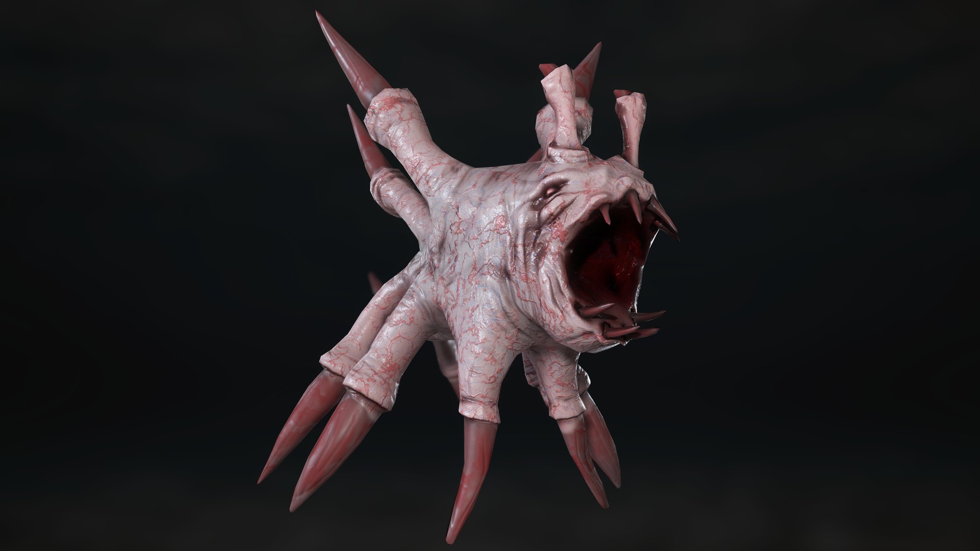 3D Flying Bone Monster - TurboSquid 1493937