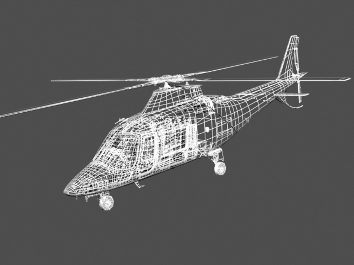 agusta 109 3d model