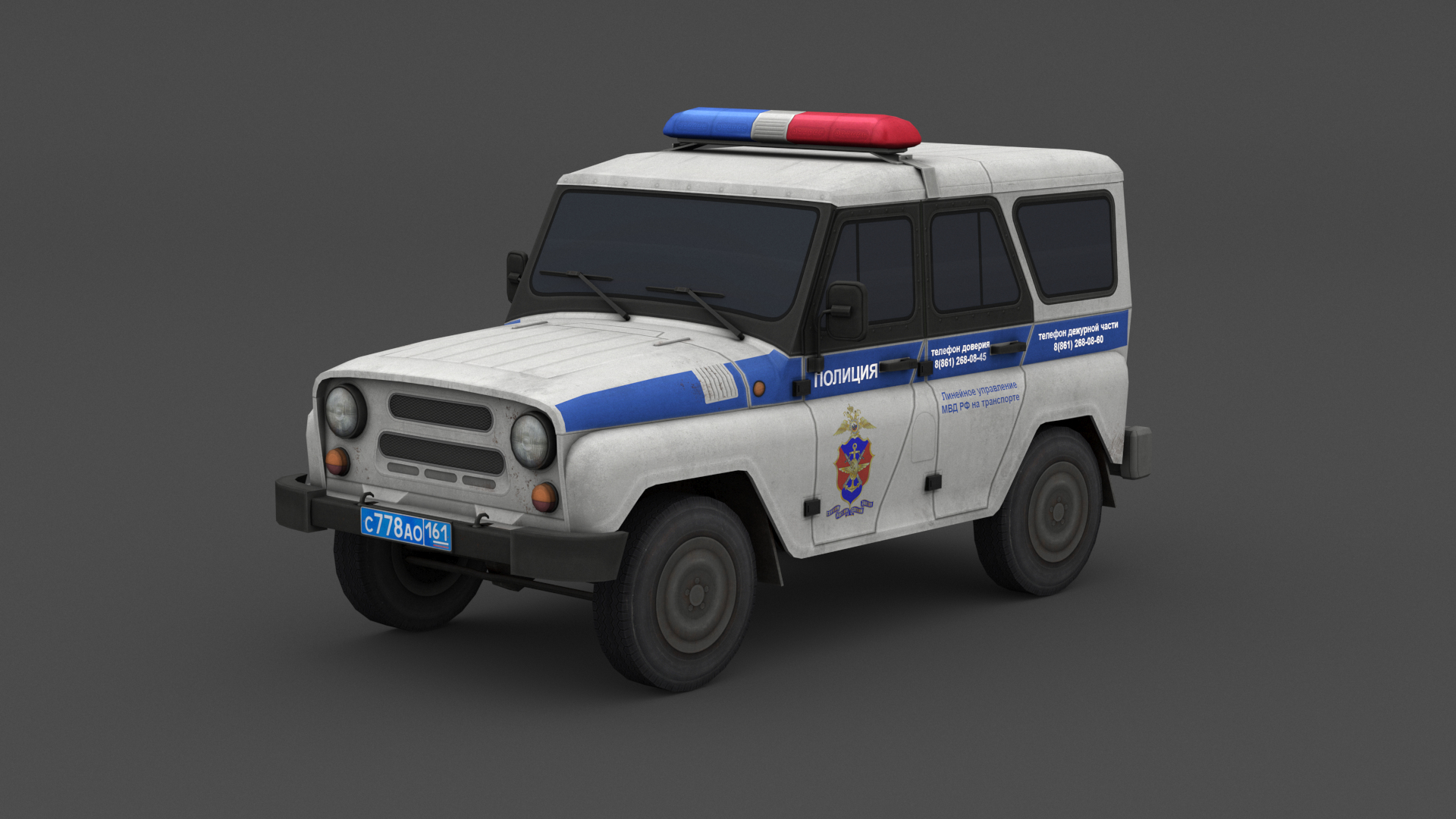 Uaz 3D Model - TurboSquid 1692785