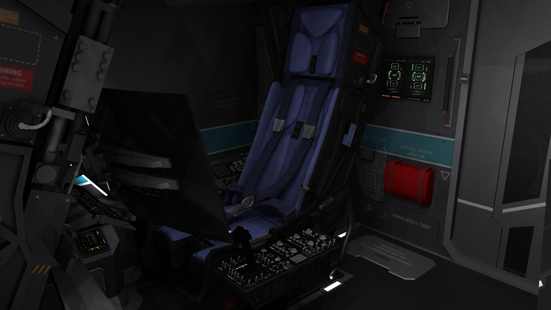 3D Cockpit - TurboSquid 1729002