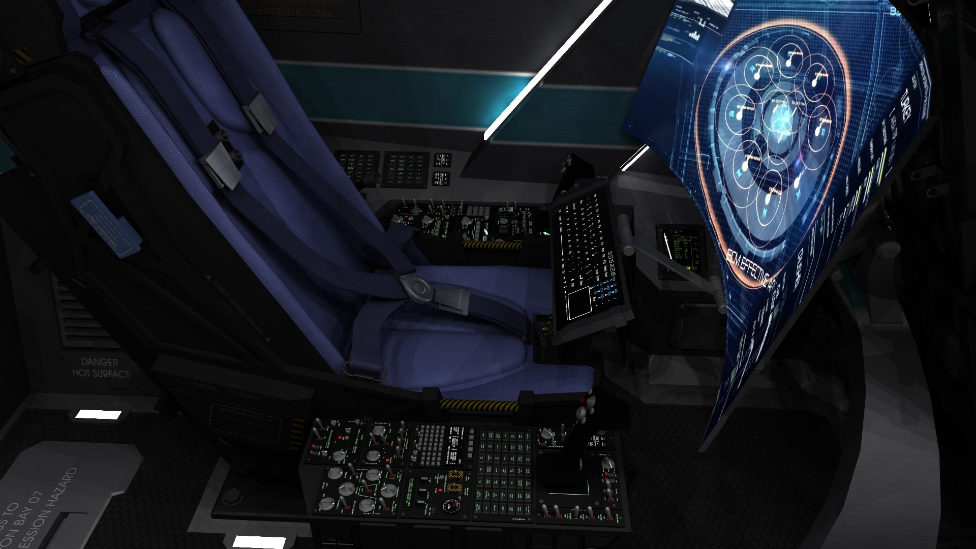 3D Cockpit - TurboSquid 1729002