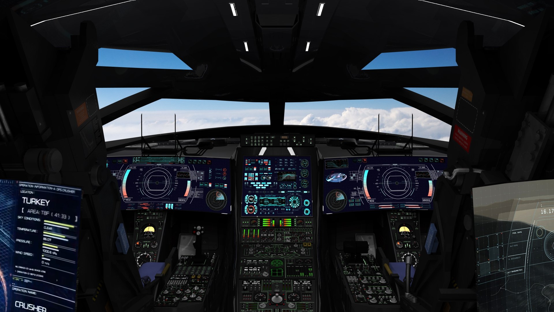 3D Cockpit - TurboSquid 1729002
