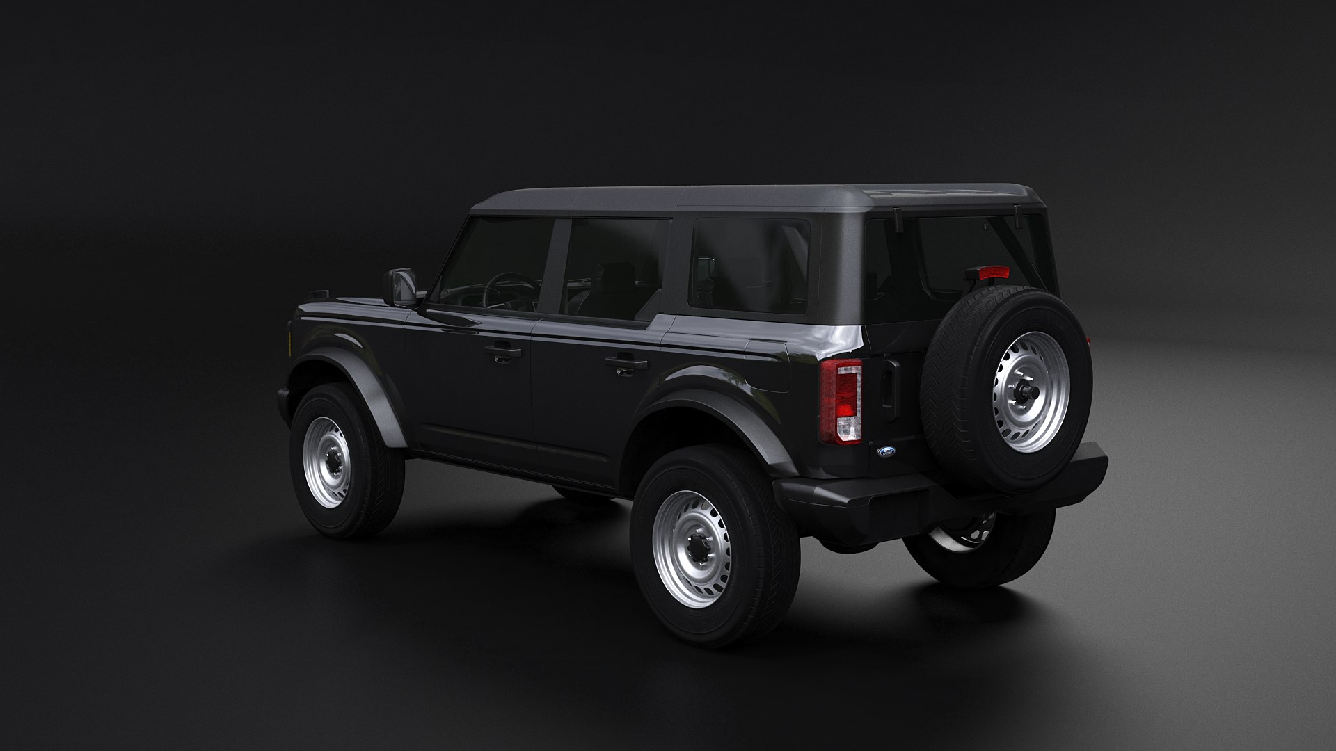 Ford Bronco 2021 Base 3D Model - TurboSquid 1818563