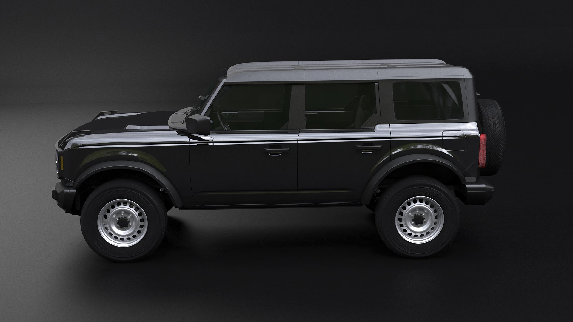 Ford Bronco 2021 Base 3D Model - TurboSquid 1818563