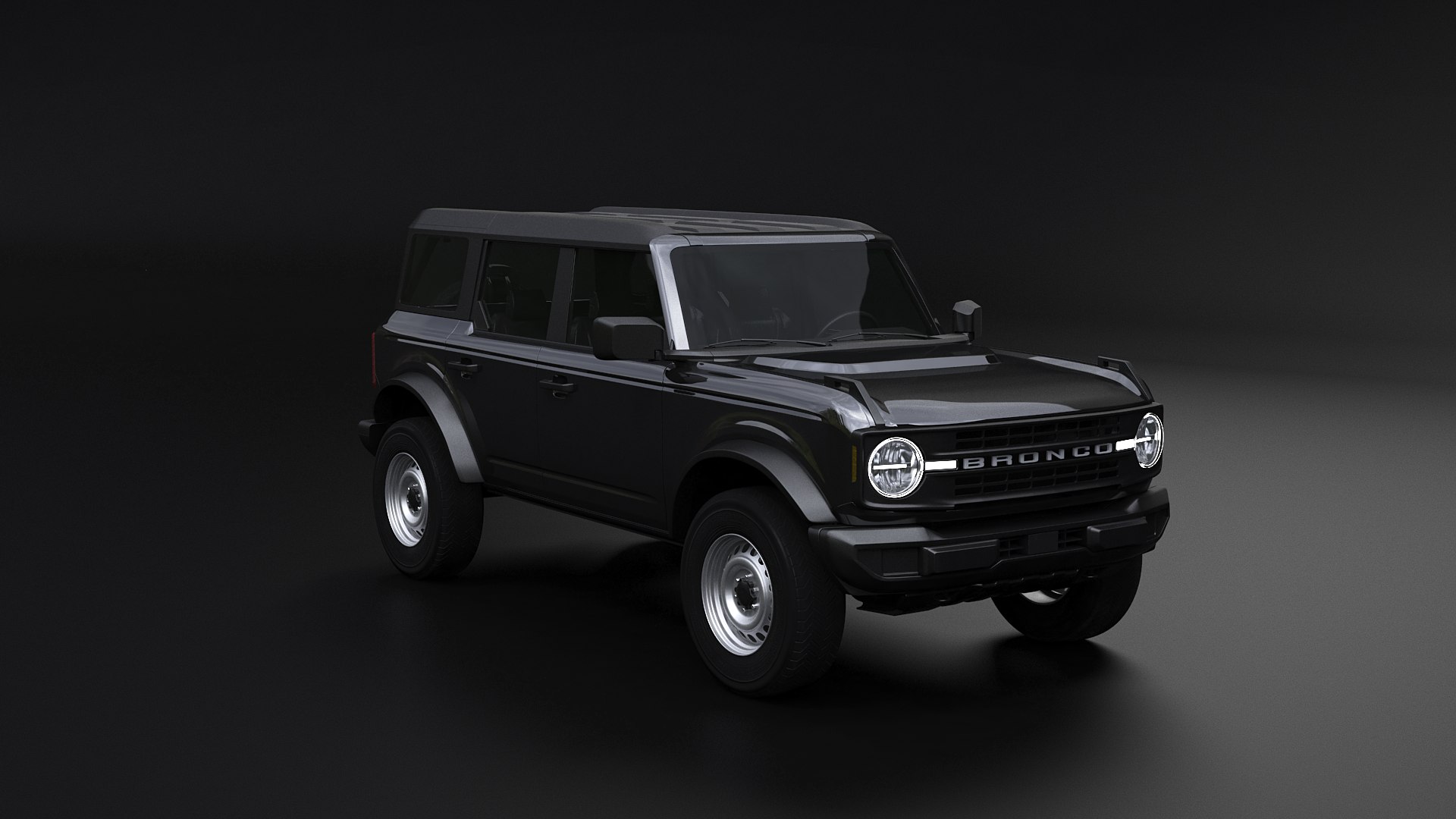 Ford Bronco 2021 Base 3D Model - TurboSquid 1818563