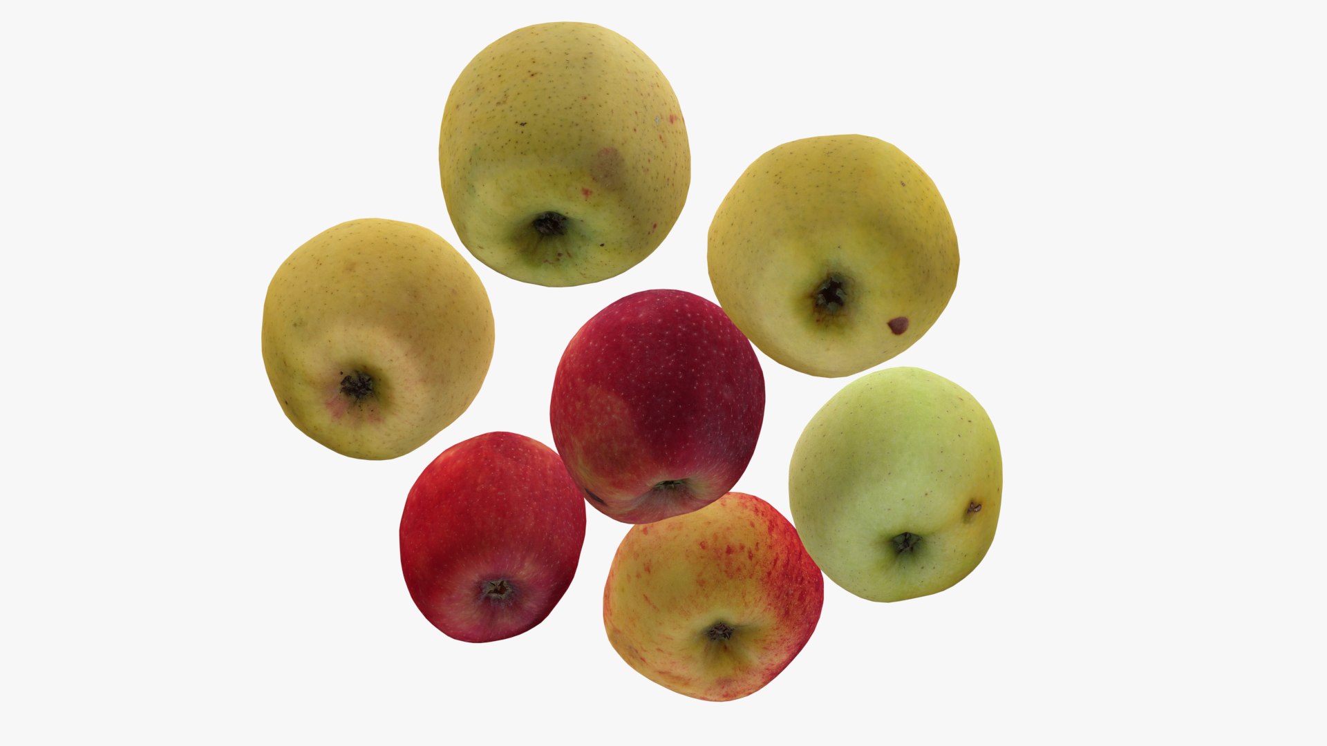 3D Apple Scan Set 1 model - TurboSquid 2114915