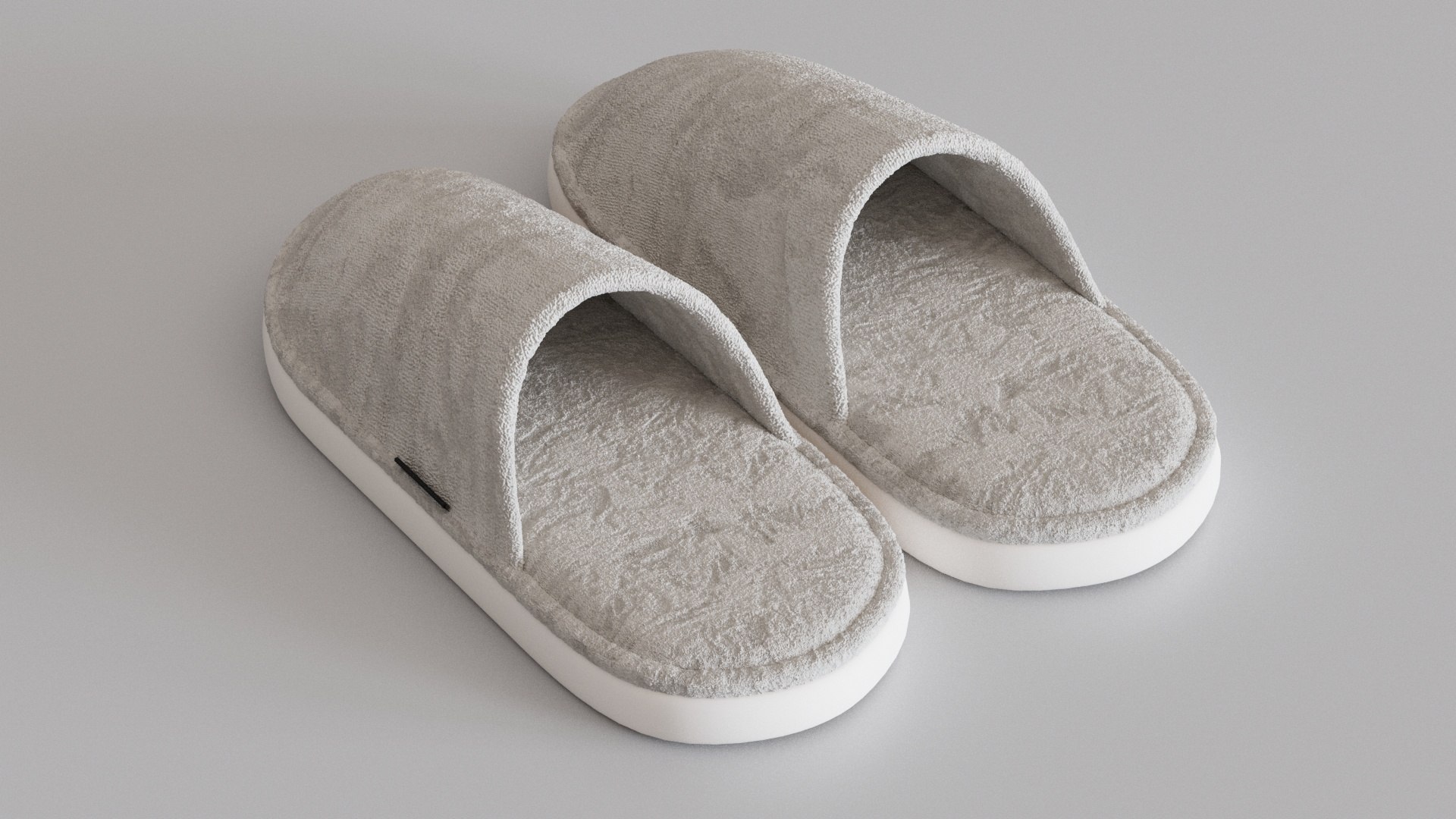 Winter slippers collection 3D model - TurboSquid 2176221