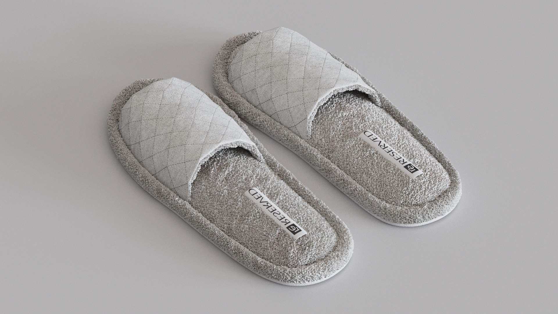 Winter slippers collection 3D model - TurboSquid 2176221