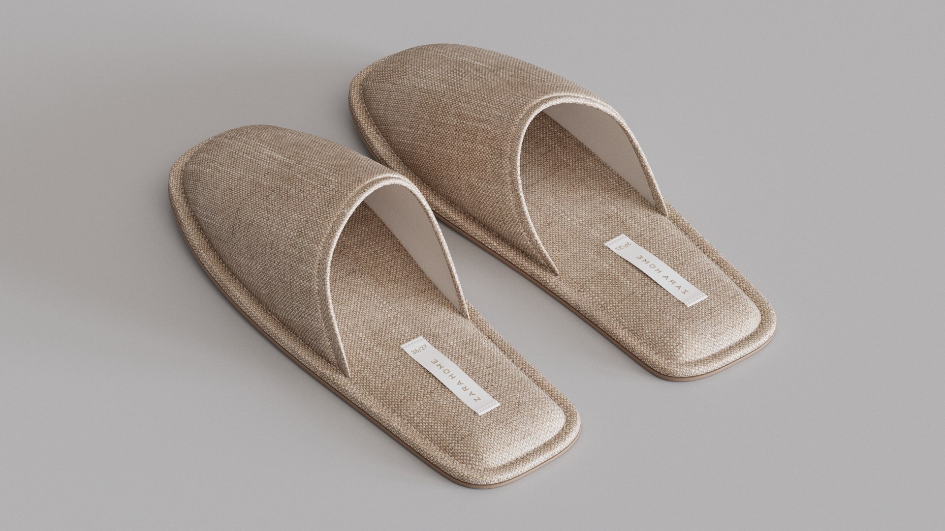 Winter slippers collection 3D model - TurboSquid 2176221