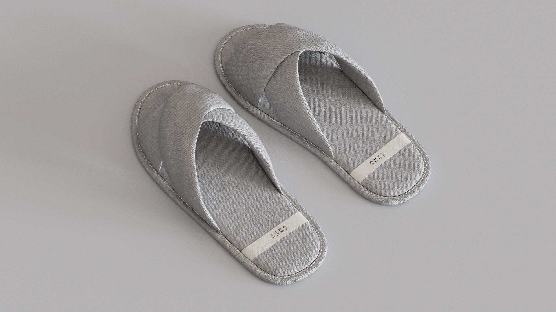 Winter slippers collection 3D model - TurboSquid 2176221
