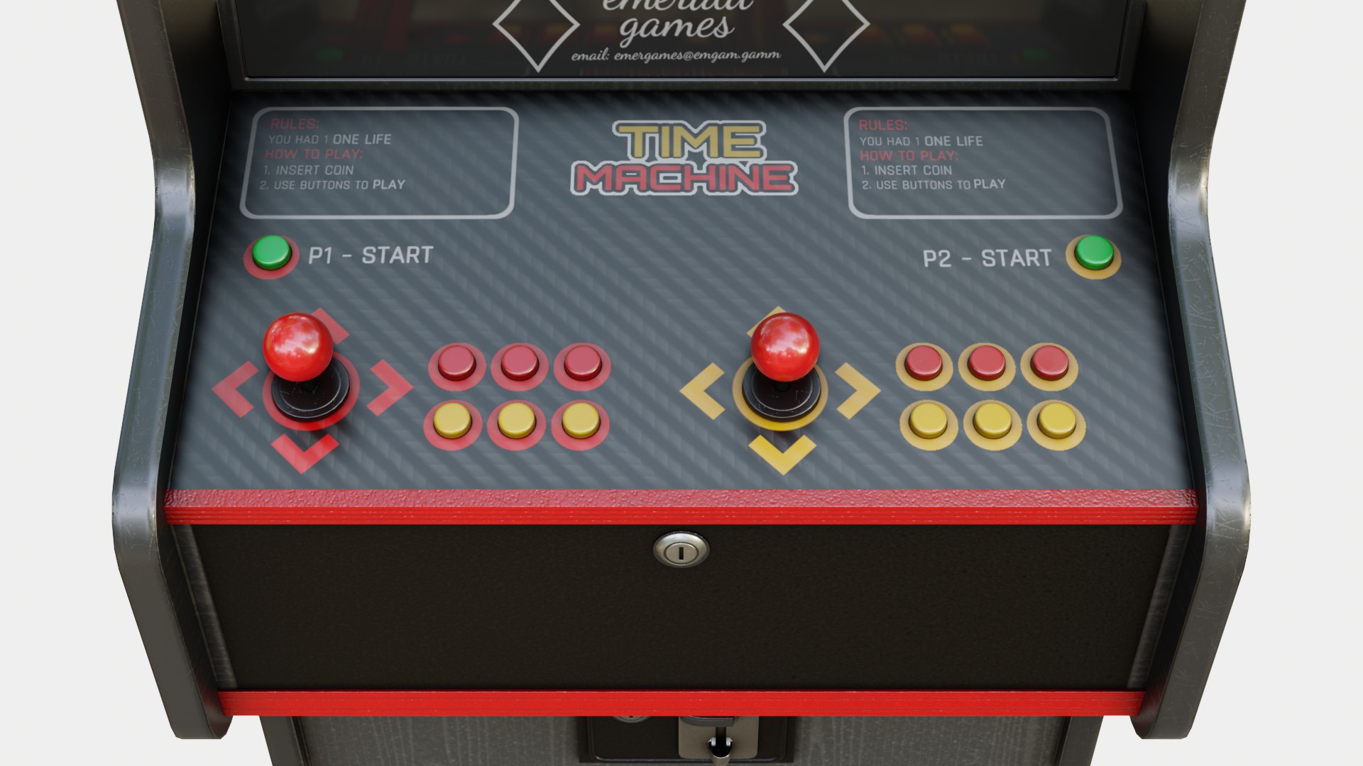 3D model Arcade Video Game - TurboSquid 1765410