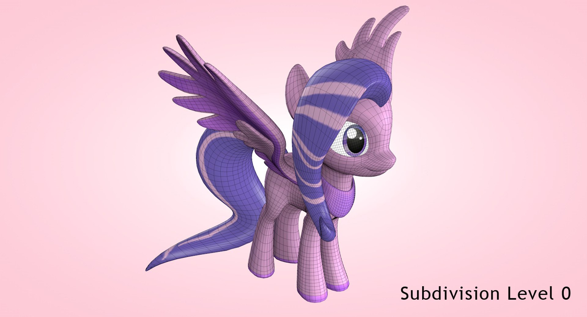 Little Pony 3d Model