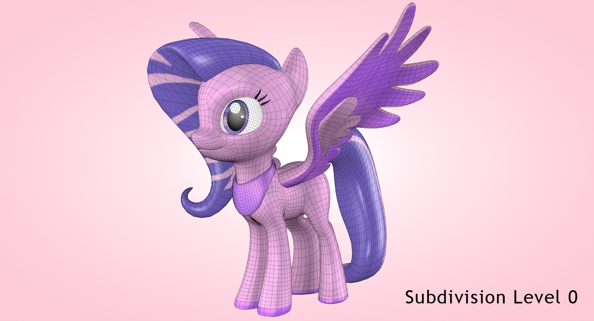 Little Pony 3d Model
