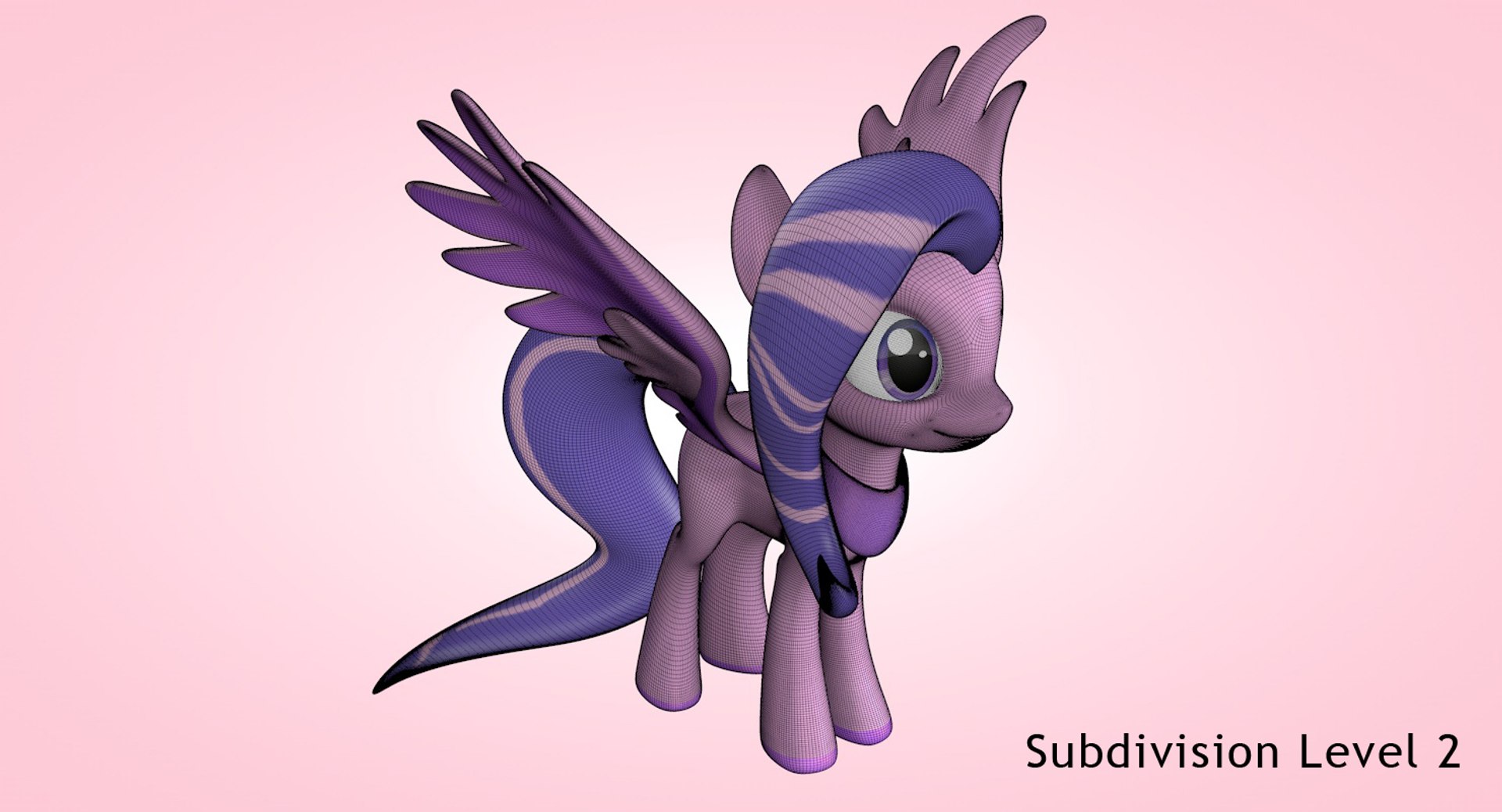Little Pony 3d Model