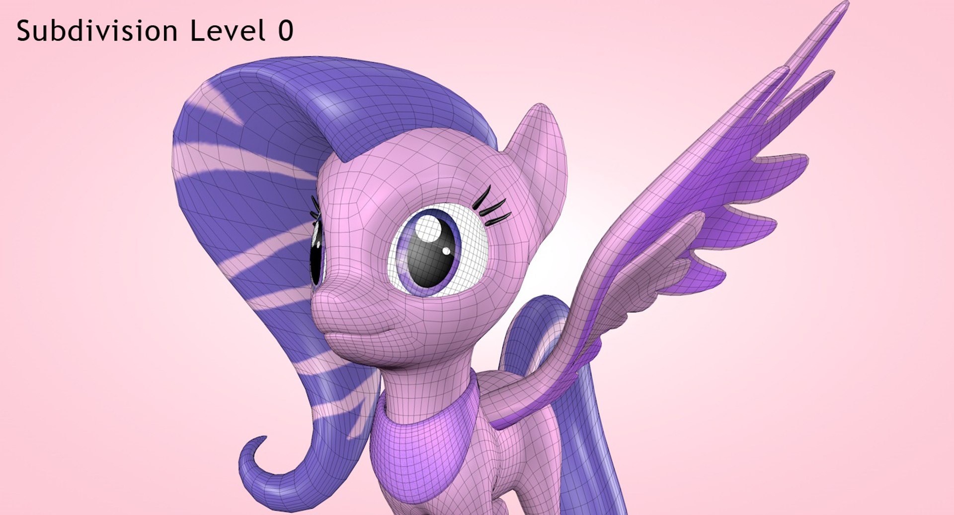 Little Pony 3d Model