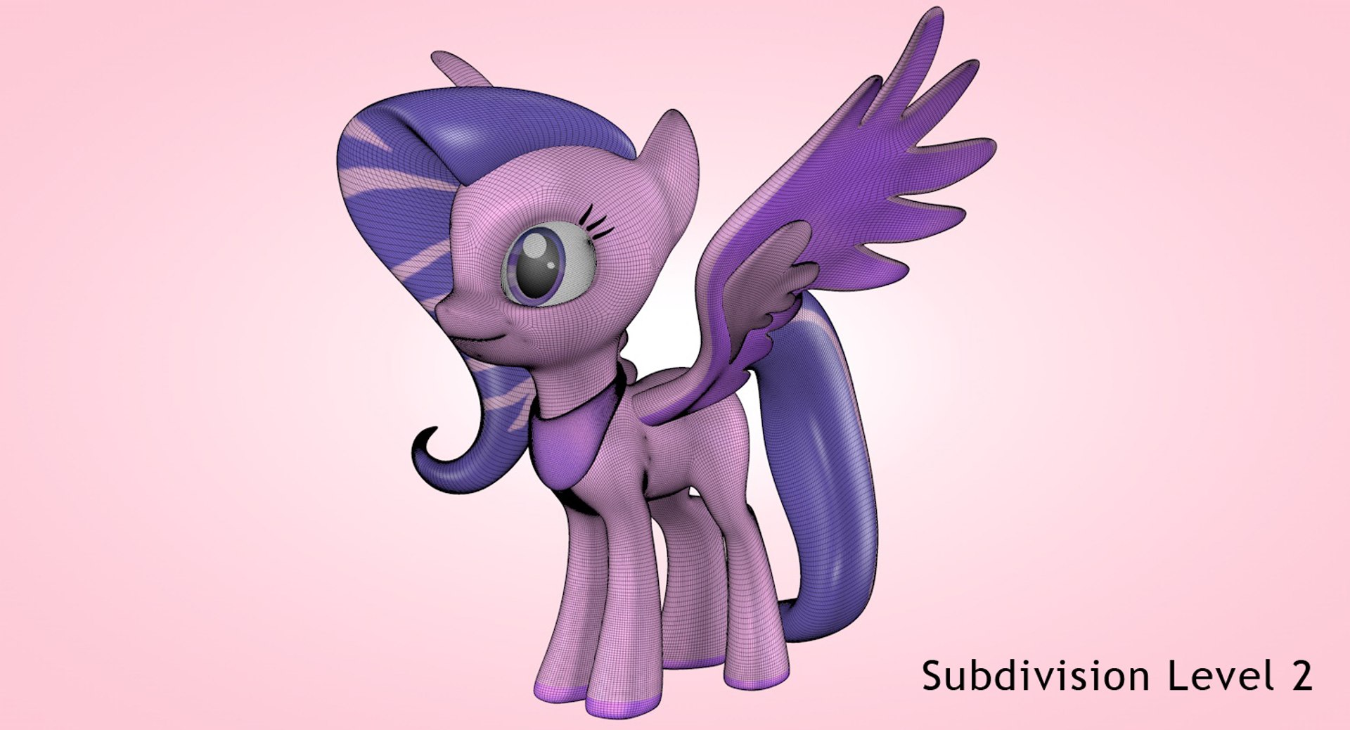 Little Pony 3d Model