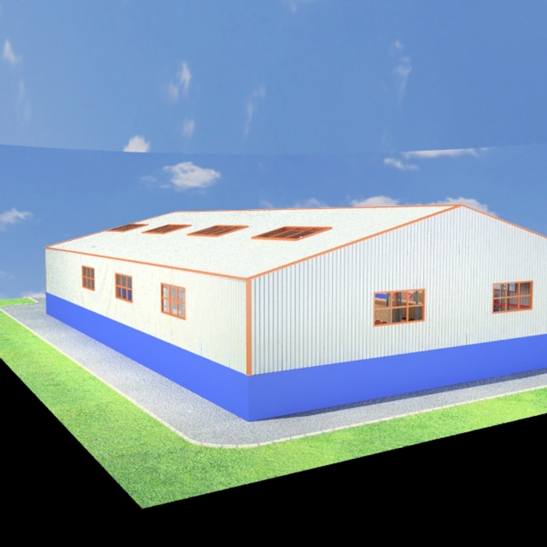3d Warehouse Building Model