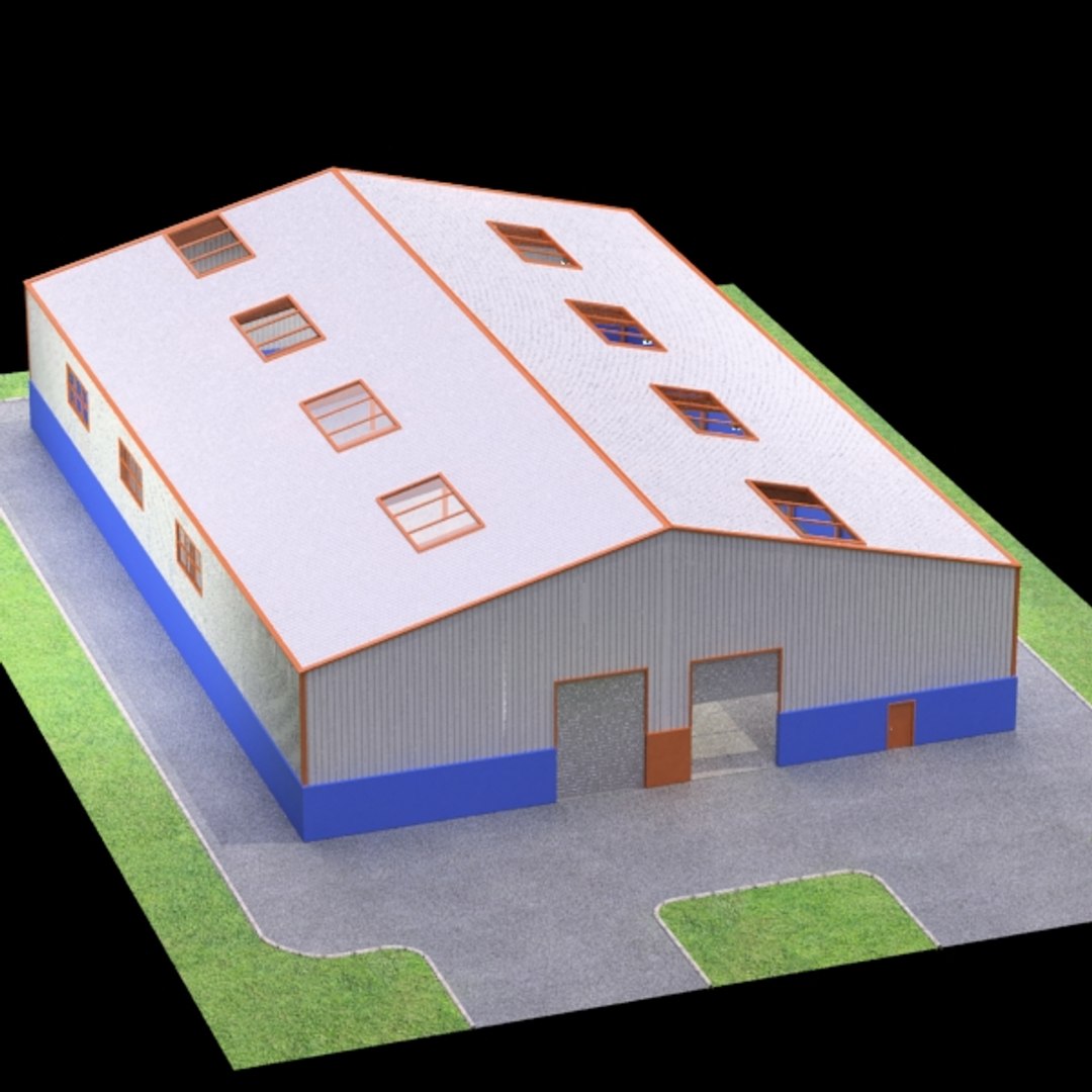 3d Warehouse Building Model