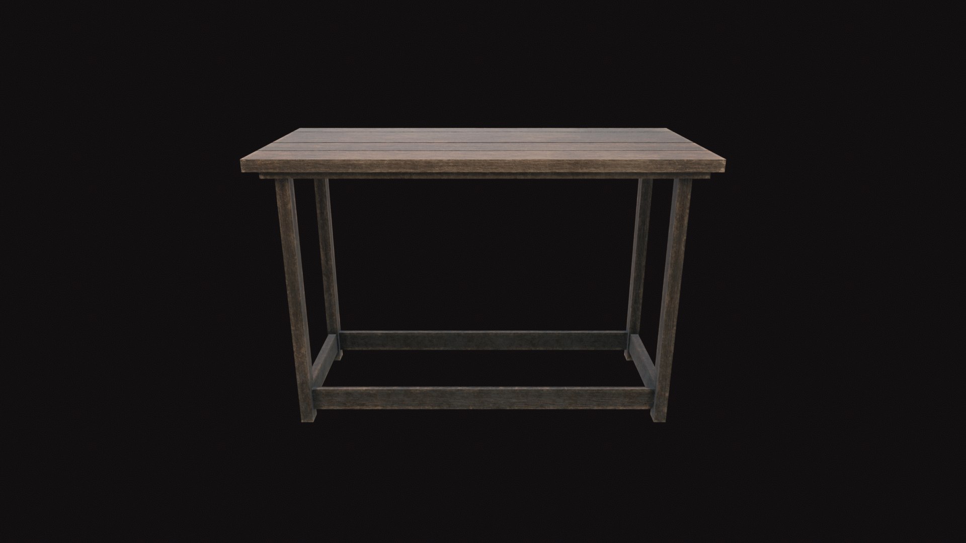 Medieval Butcher Table 02 3D Model - TurboSquid 2320578