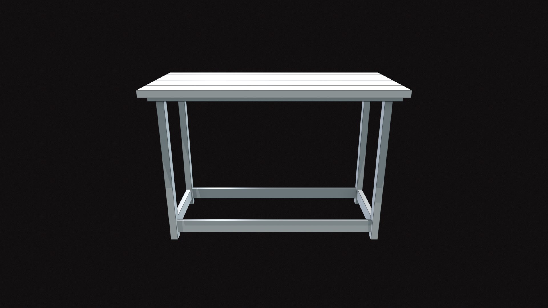 Medieval Butcher Table 02 3D Model - TurboSquid 2320578