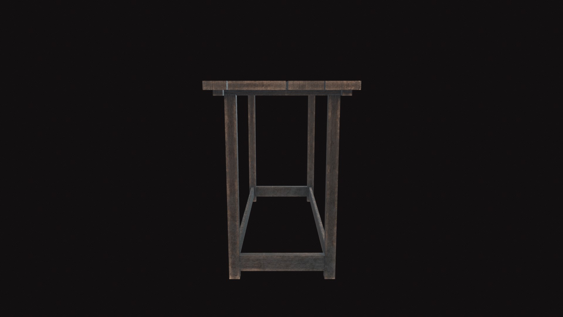 Medieval Butcher Table 02 3D Model - TurboSquid 2320578