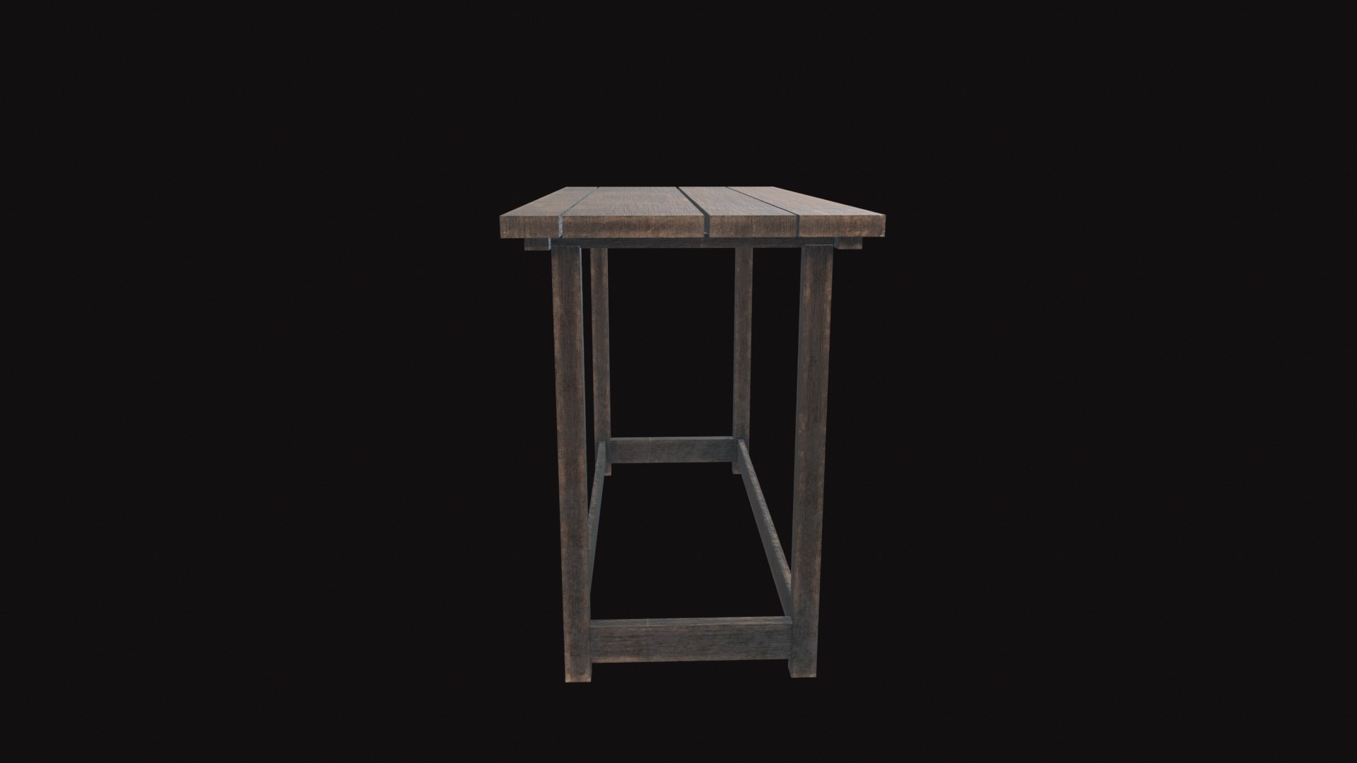 Medieval Butcher Table 02 3D Model - TurboSquid 2320578