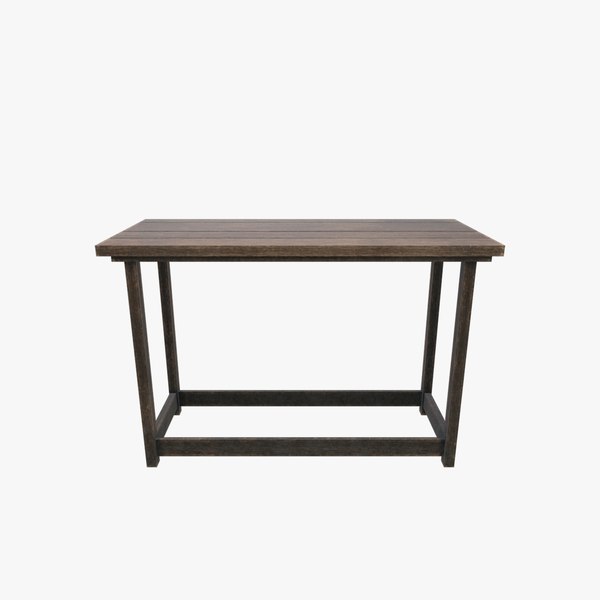 modelo 3d Mesa de carnicero medieval 02 - TurboSquid 2320578