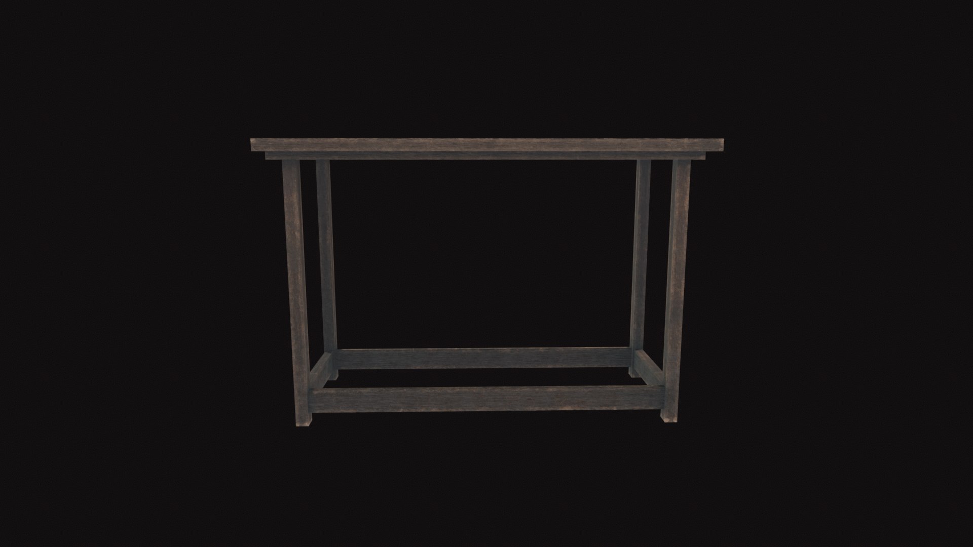 Medieval Butcher Table 02 3D Model - TurboSquid 2320578