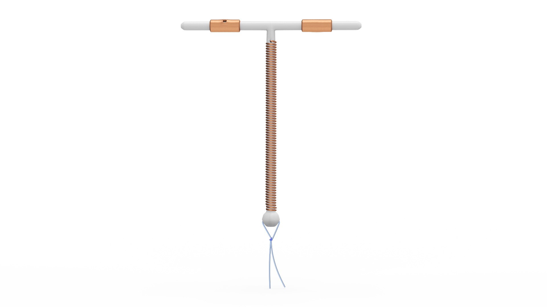 3D Copper Intrauterine Device T-IUD model - TurboSquid 1926857