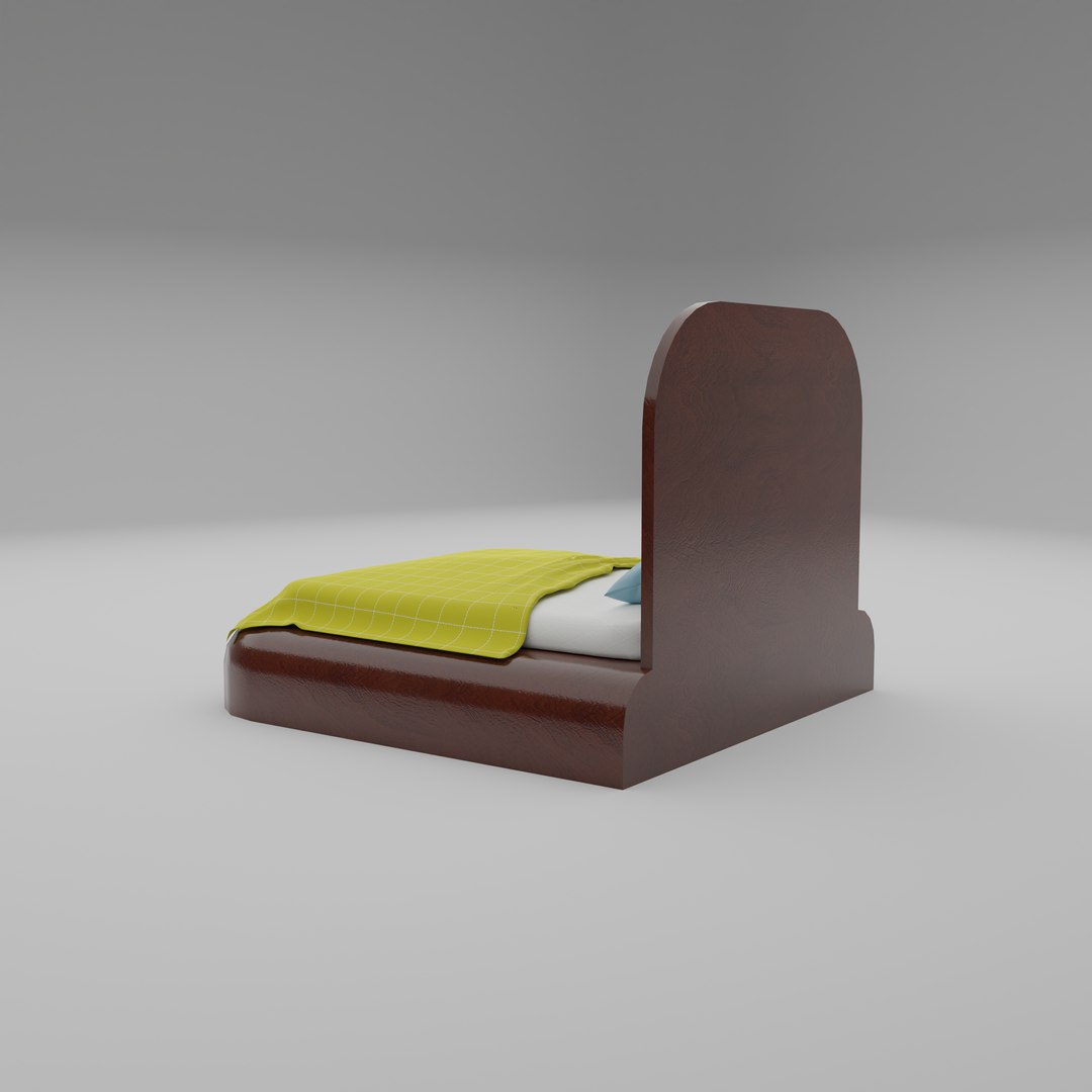 Bed For Visualization 3D Model - TurboSquid 2056356