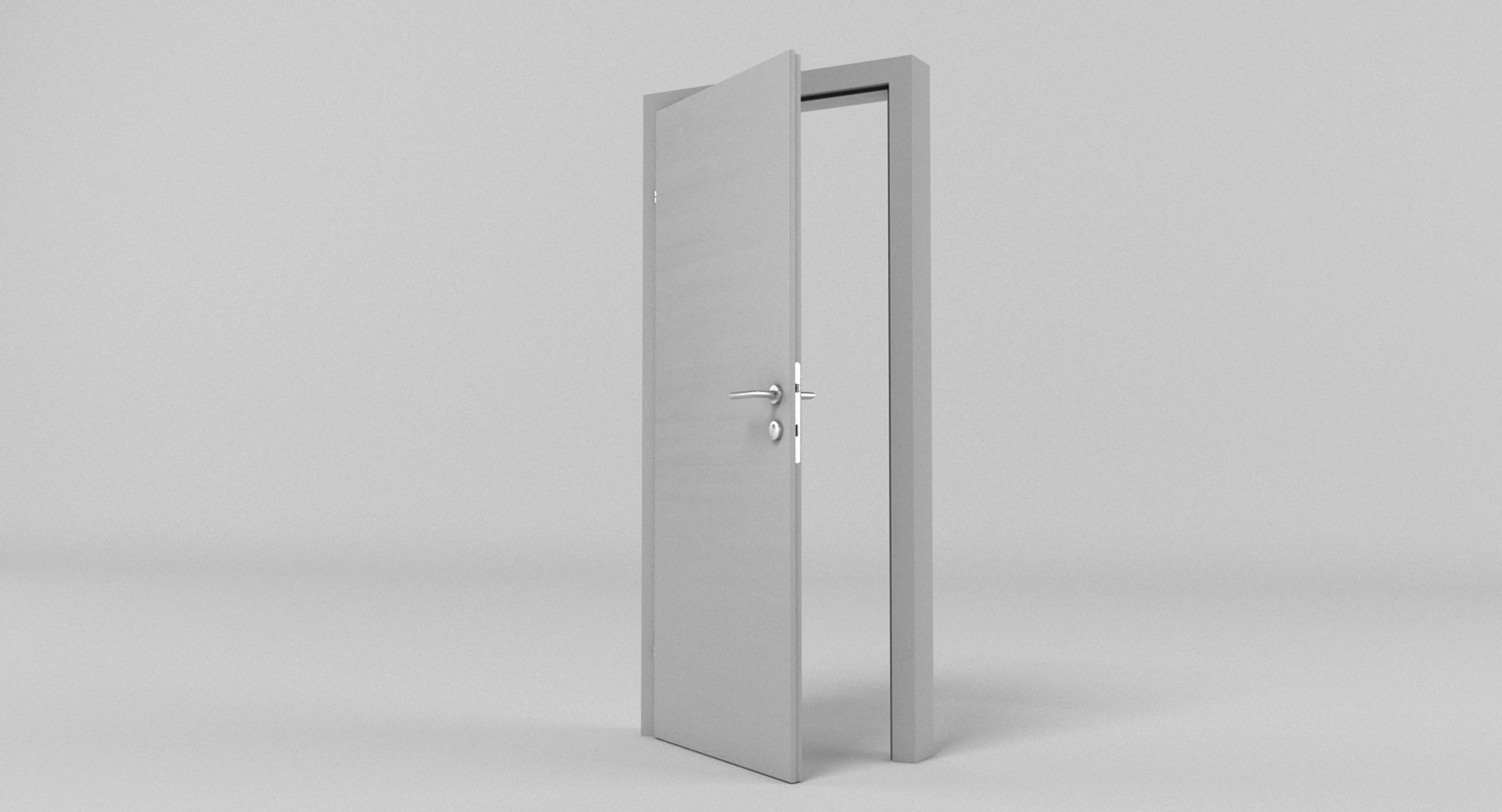 3D Door Realistic Model - TurboSquid 1333842