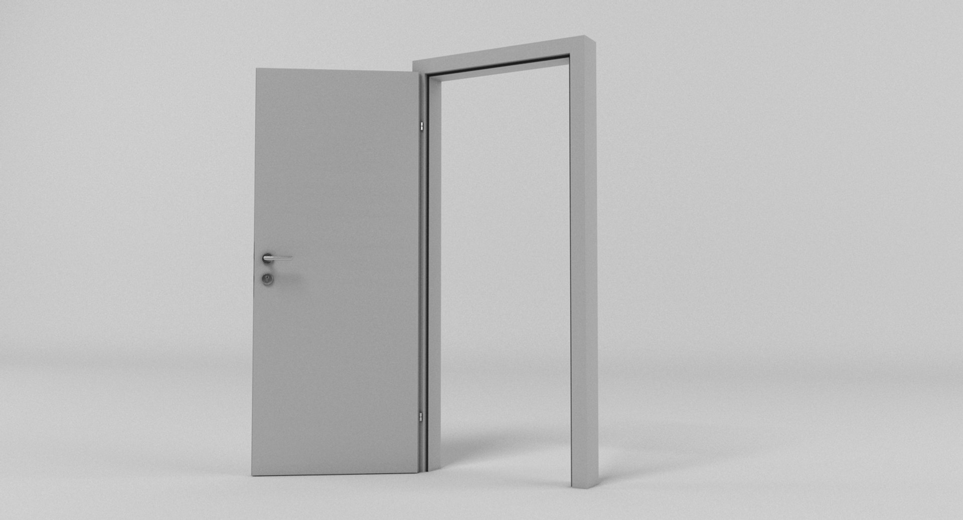3D Door Realistic Model - TurboSquid 1333842