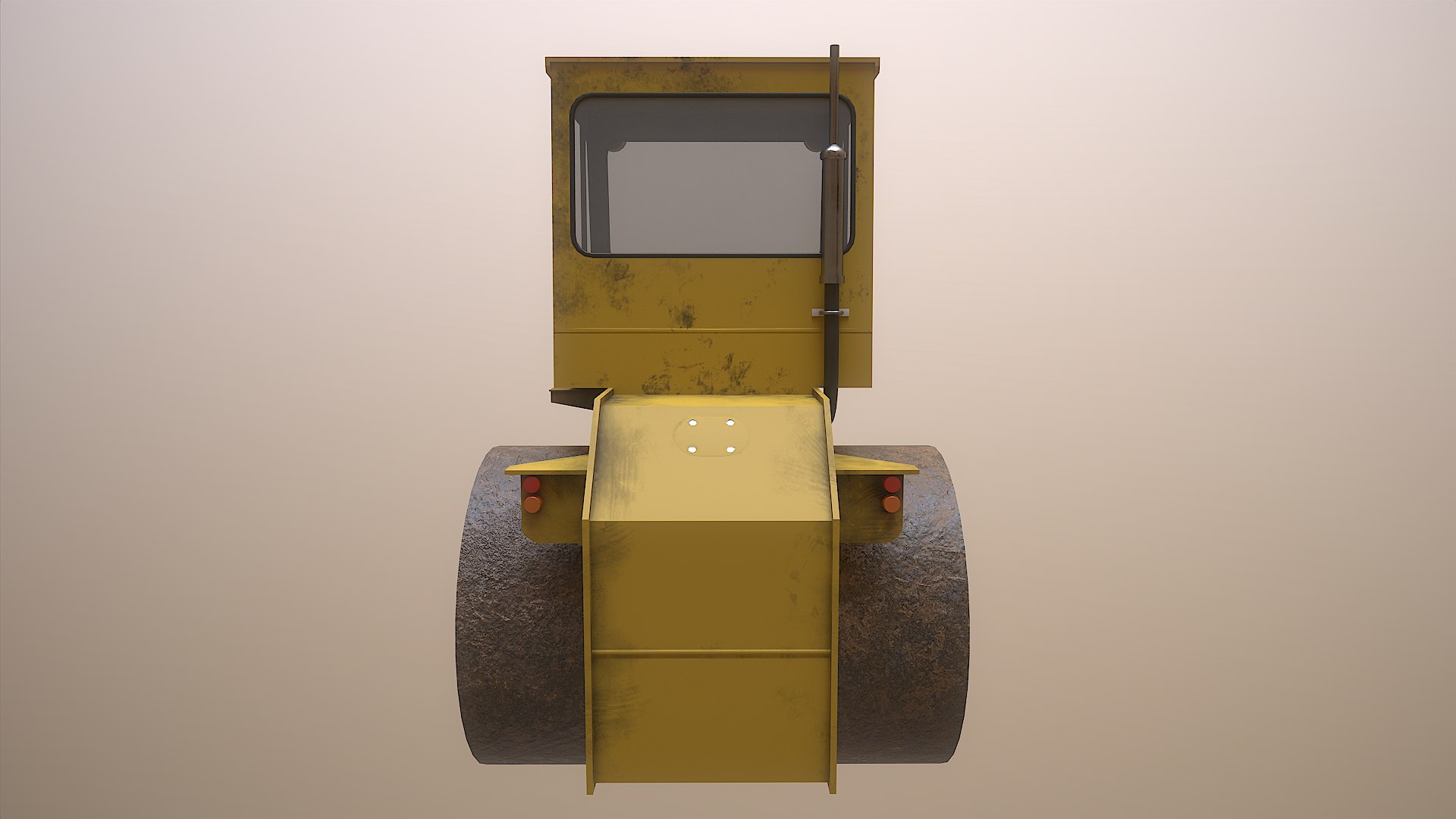 Road Roller Construction Vehicle 3D Model - TurboSquid 2040140