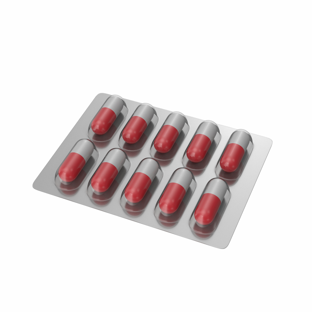 Pill Packages 3D - TurboSquid 2226551