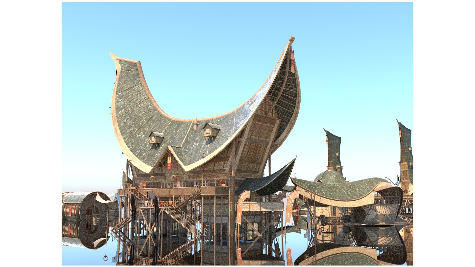 3D Vernacular Arch Vol 1 model - TurboSquid 2161279