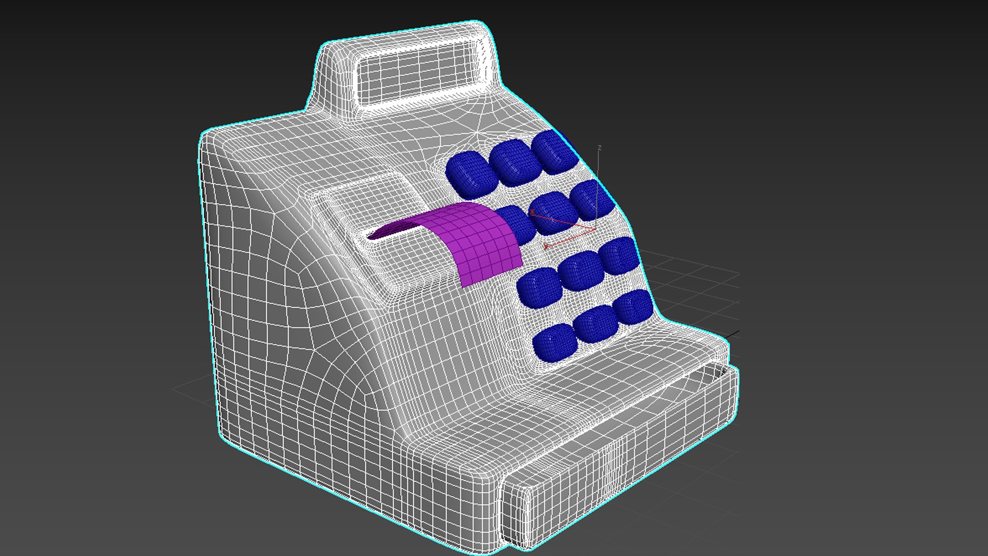 Free Funny Cash Register 3D - TurboSquid 1954774