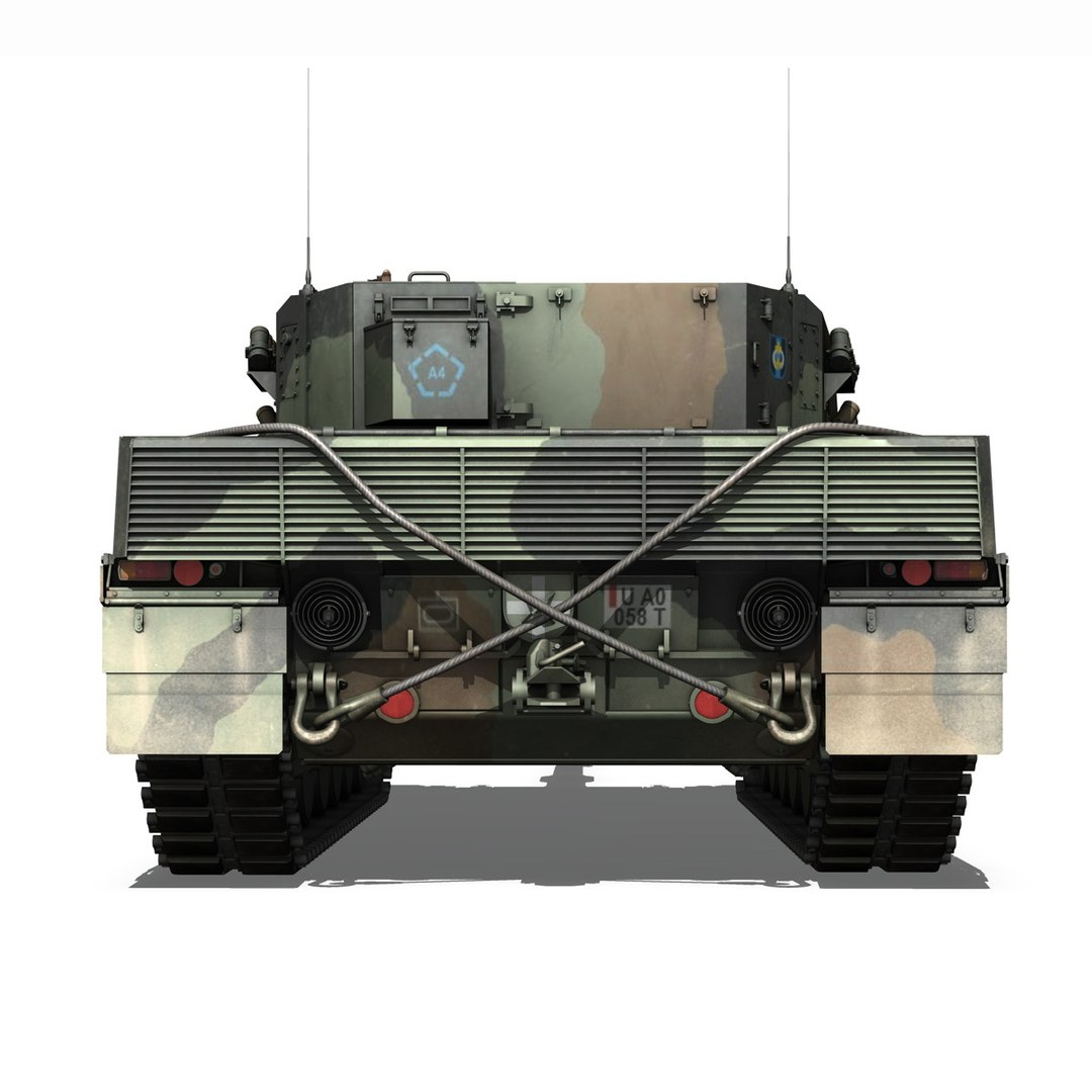 Polish Leopard 2a4 - 3d C4d