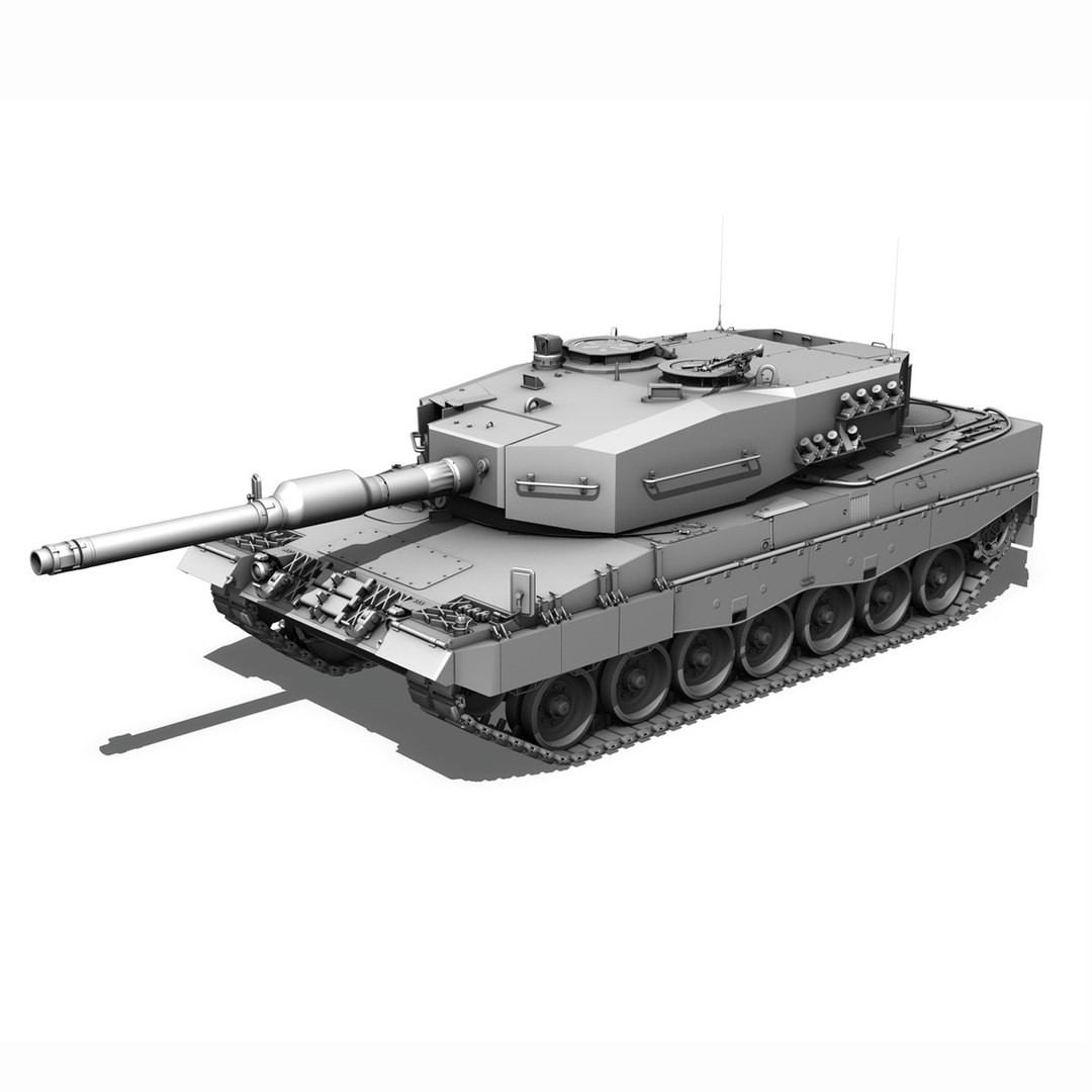Polish Leopard 2a4 - 3d C4d