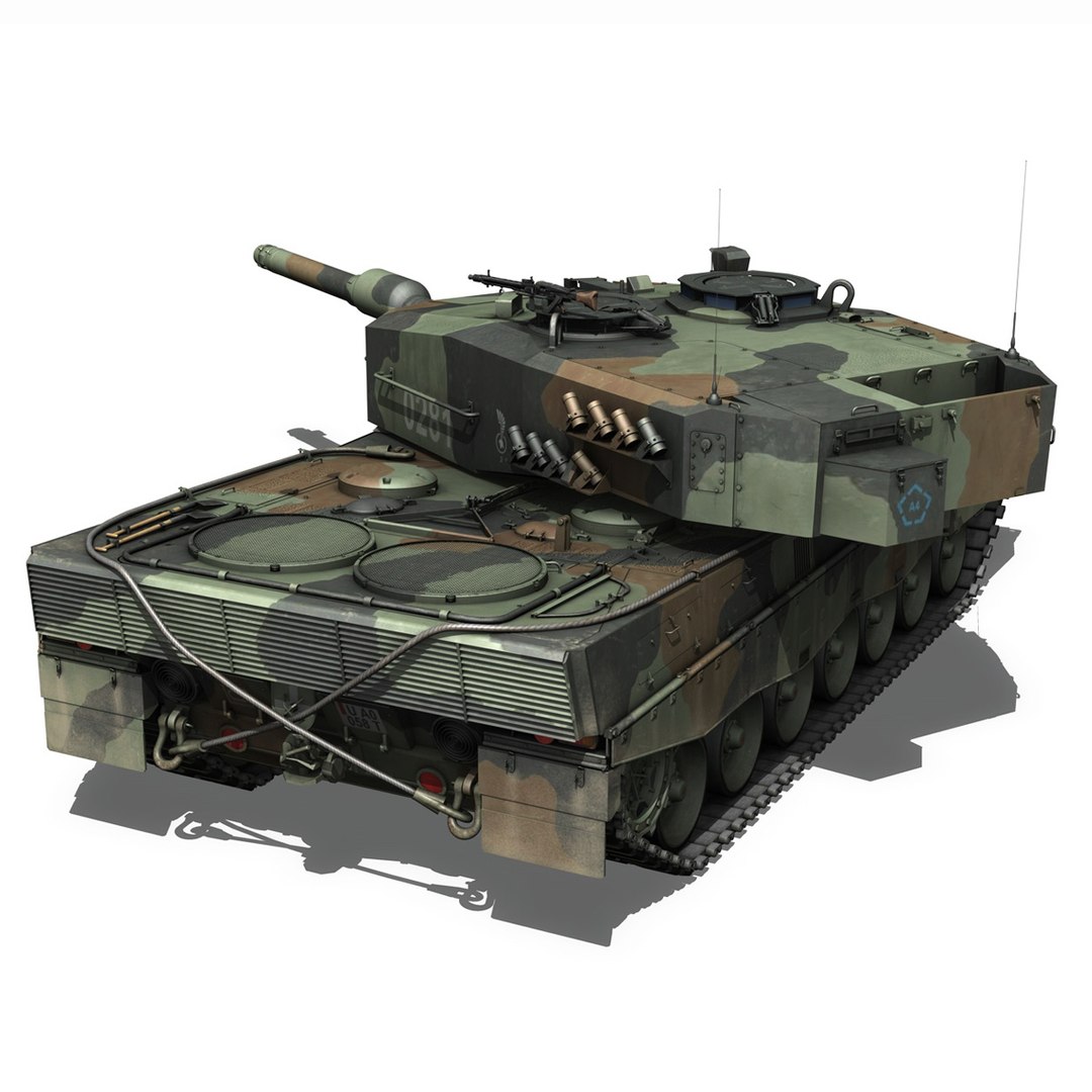 Polish Leopard 2a4 - 3d C4d