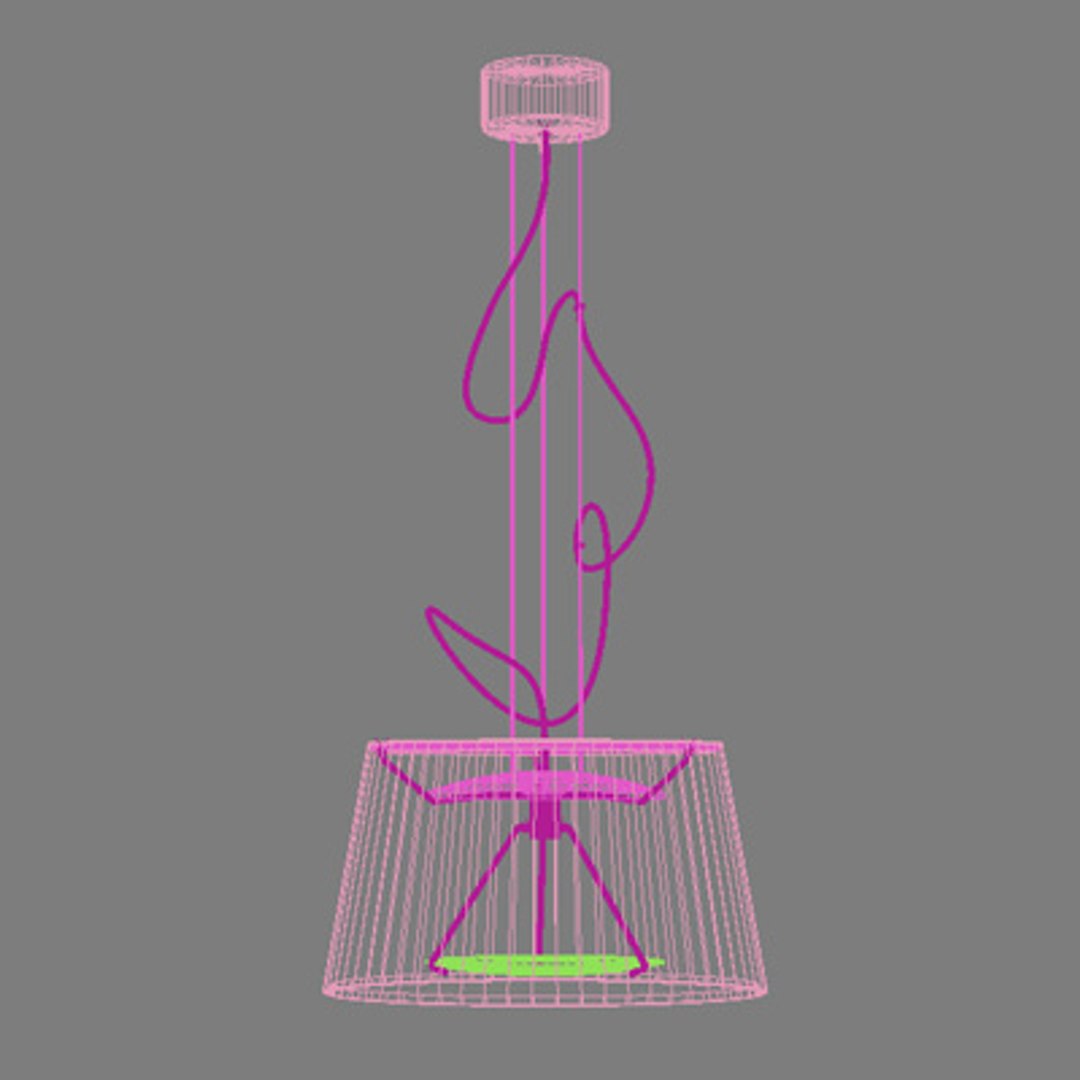 lamp kulla ikea 3d model