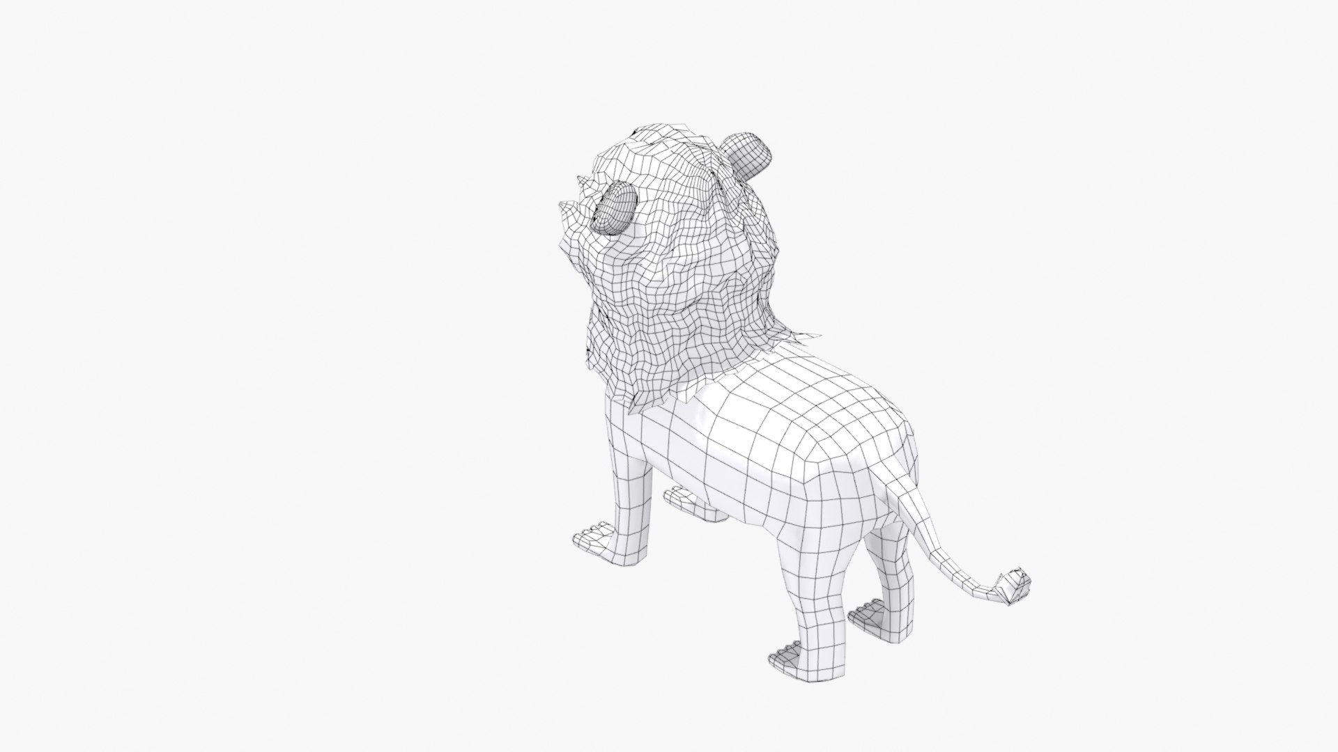 Cartoon Lion 3D Model - TurboSquid 2234999