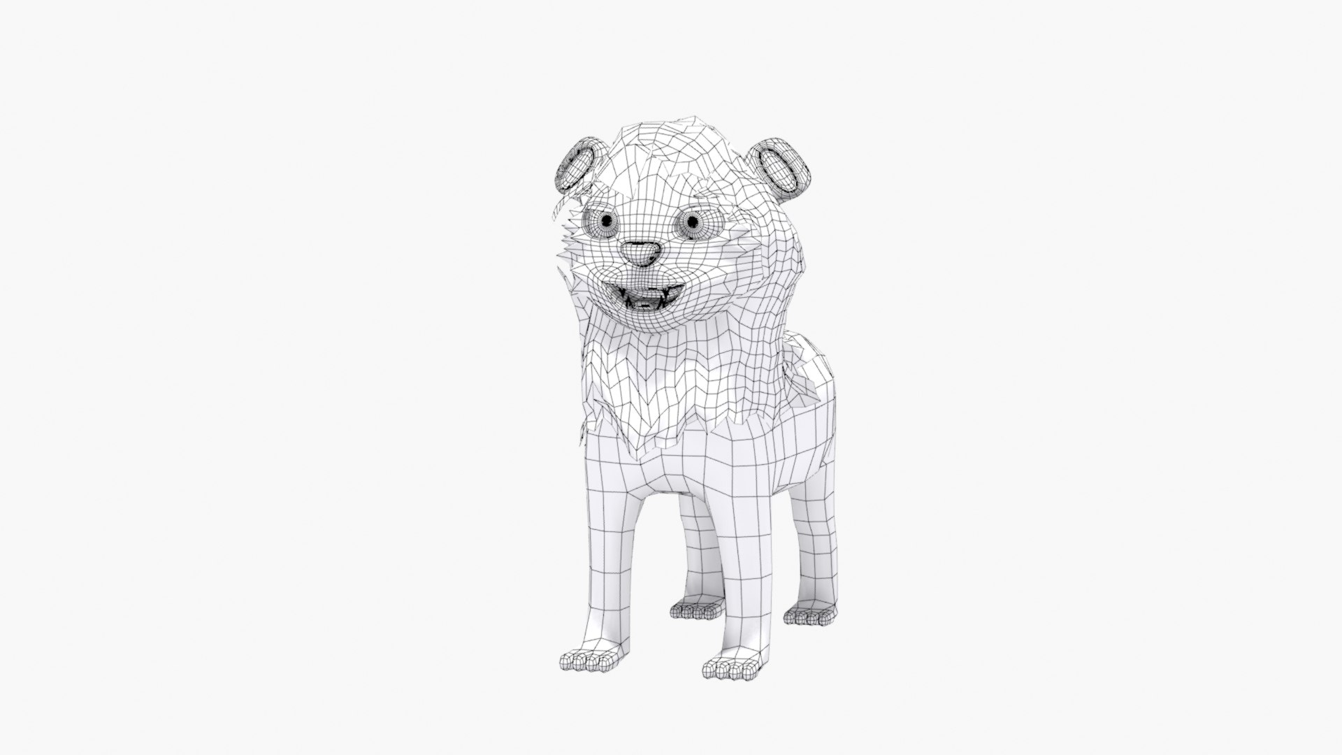 Cartoon Lion 3D Model - TurboSquid 2234999