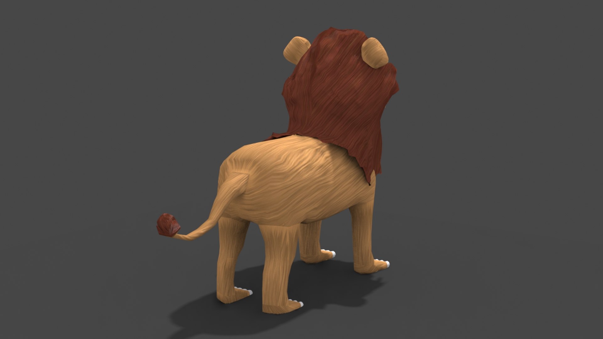 Cartoon Lion 3D Model - TurboSquid 2234999