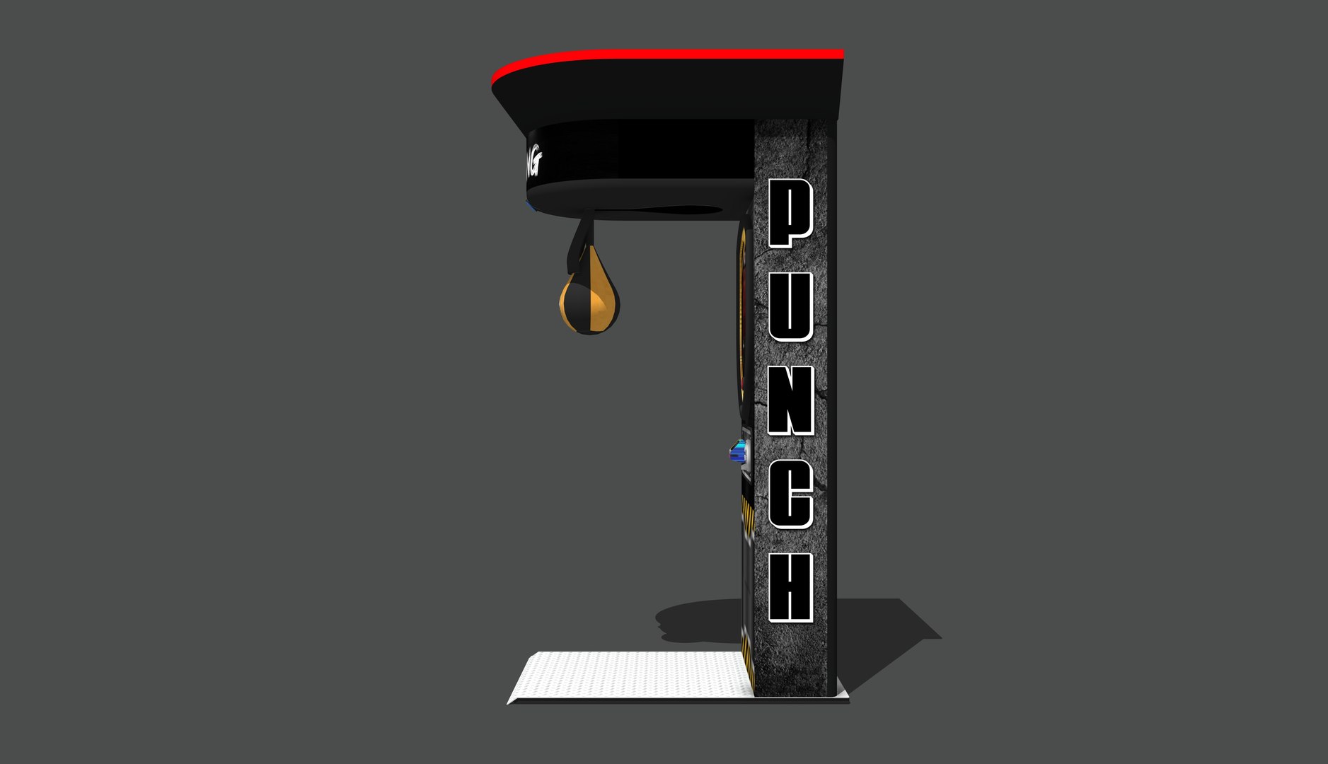 3D Boxing Punch Arcade Machine - TurboSquid 2419711