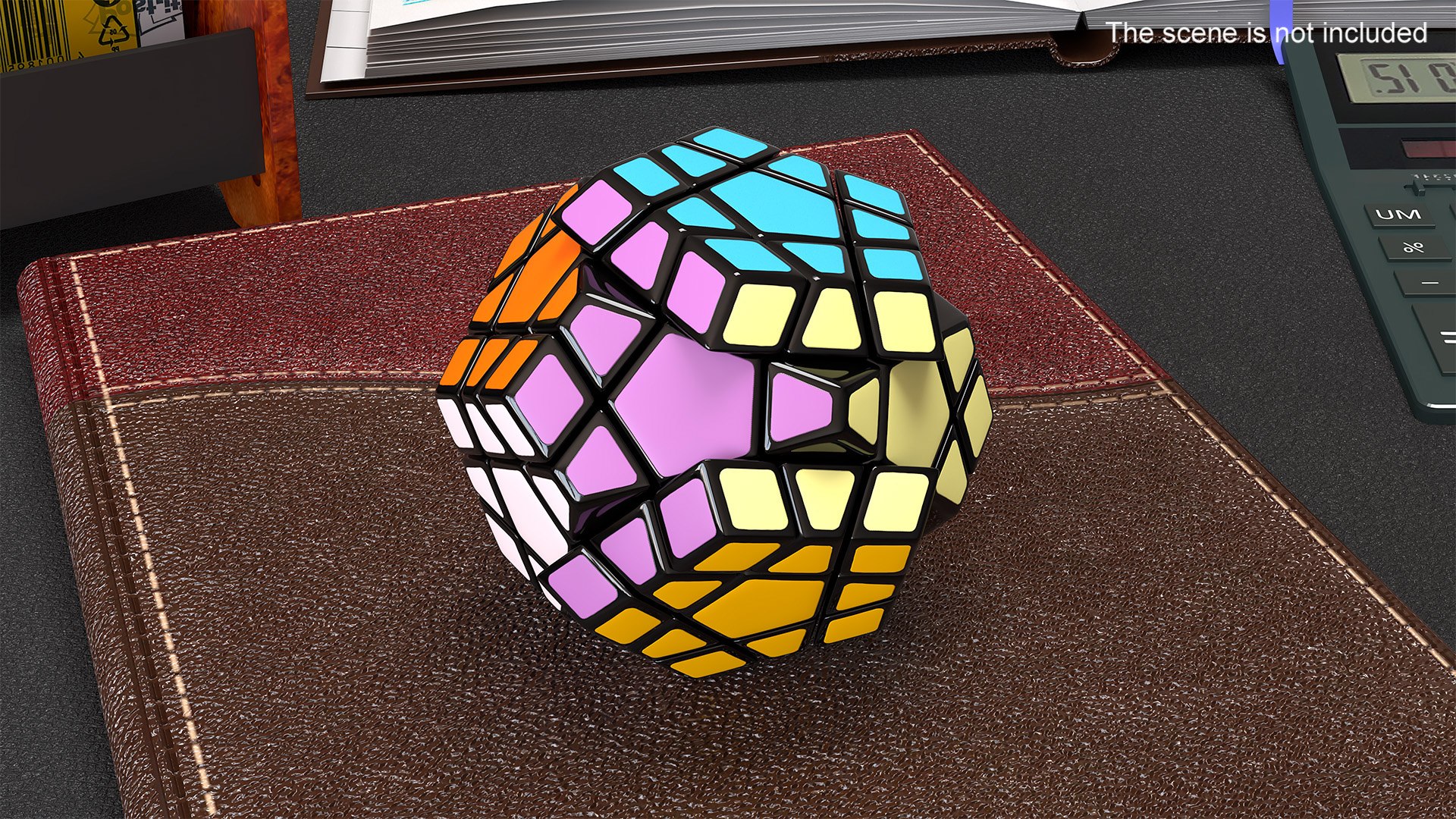 3D Subassembled Rubik Megaminx Puzzle Toy Model - TurboSquid 2193574