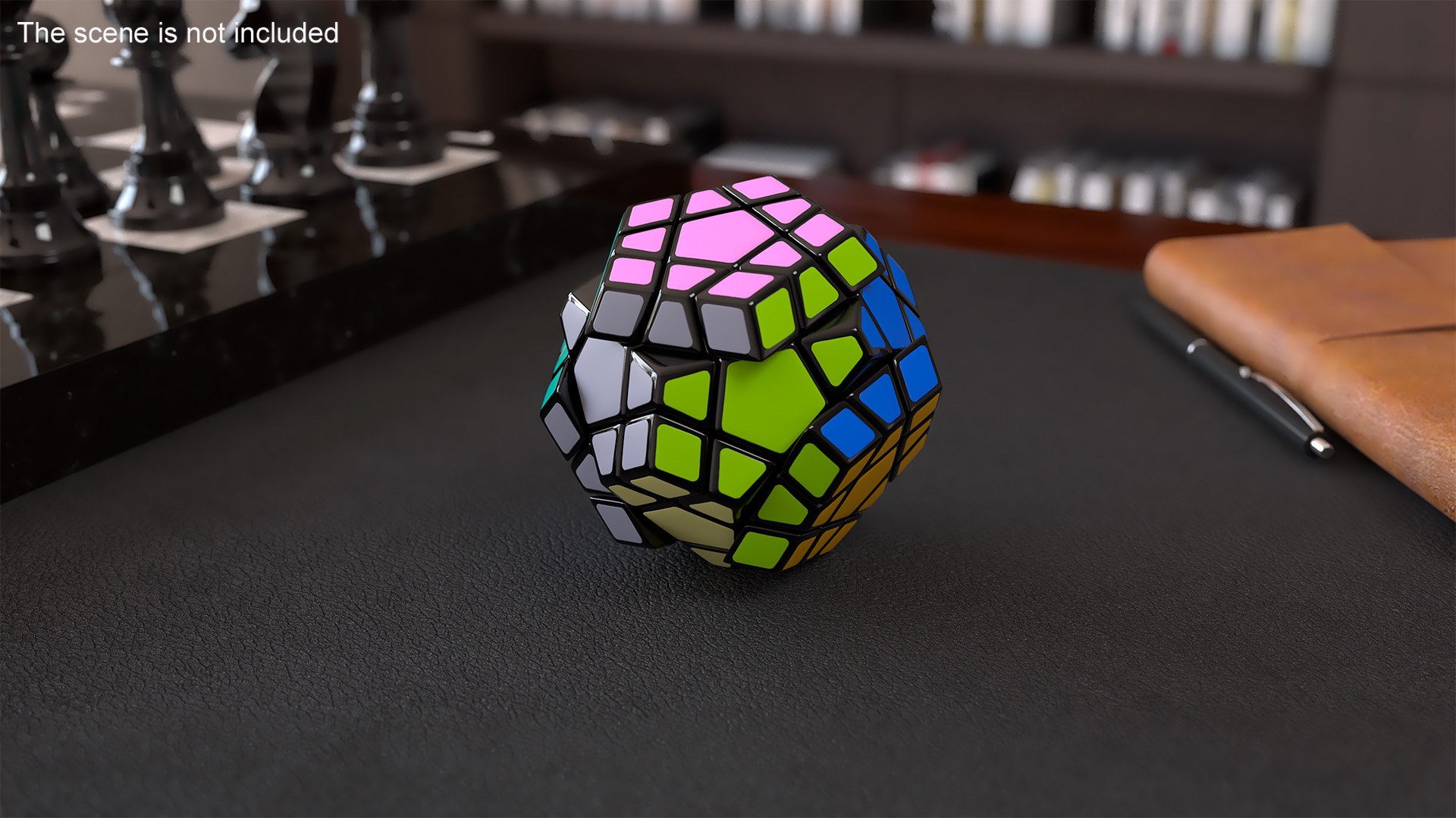3D Subassembled Rubik Megaminx Puzzle Toy Model - TurboSquid 2193574