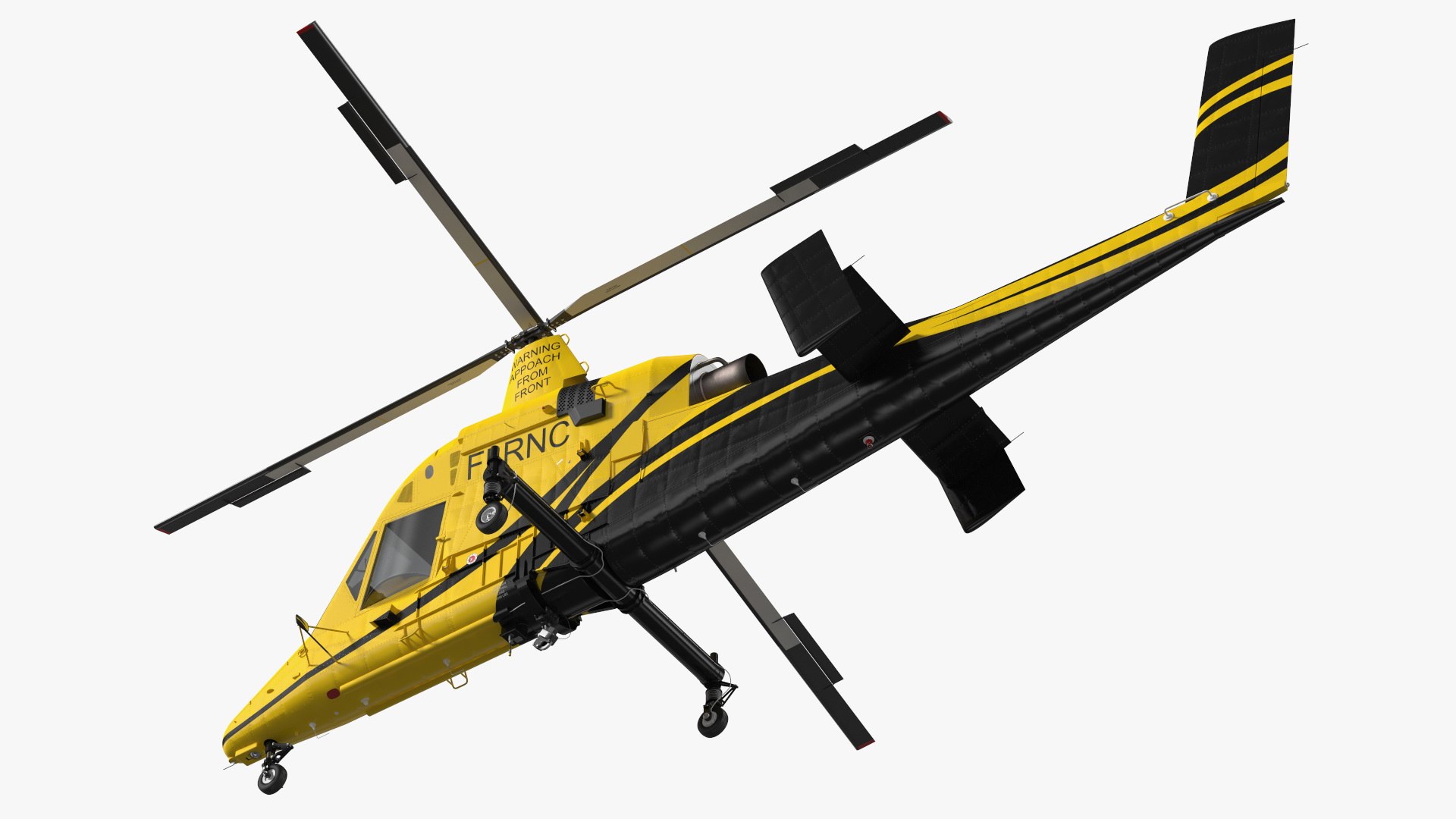 Kaman K Max Medium Lift Helicopter Rigged model - TurboSquid 1808203