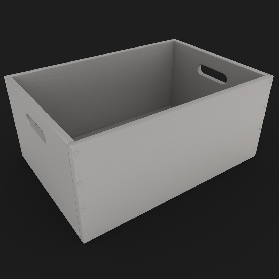 Realistic Wooden Color Box 3 3D Model - TurboSquid 1427074