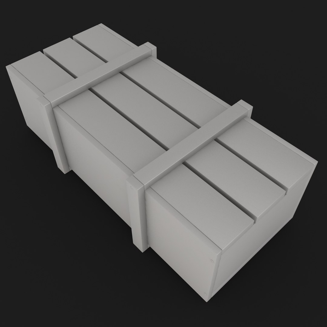 Realistic Wooden Color Box 3 3D Model - TurboSquid 1427074